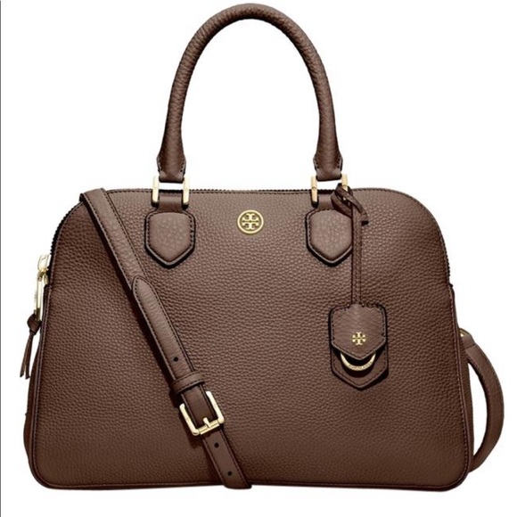 Tory Burch | Bags | Tory Burch Triple Zip In Walnut | Poshmark